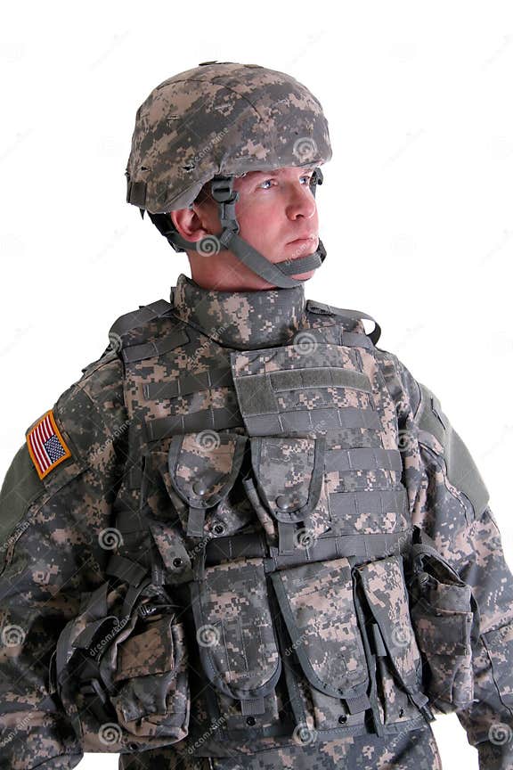 American Combat Soldier stock photo. Image of combat, portrait - 1874330