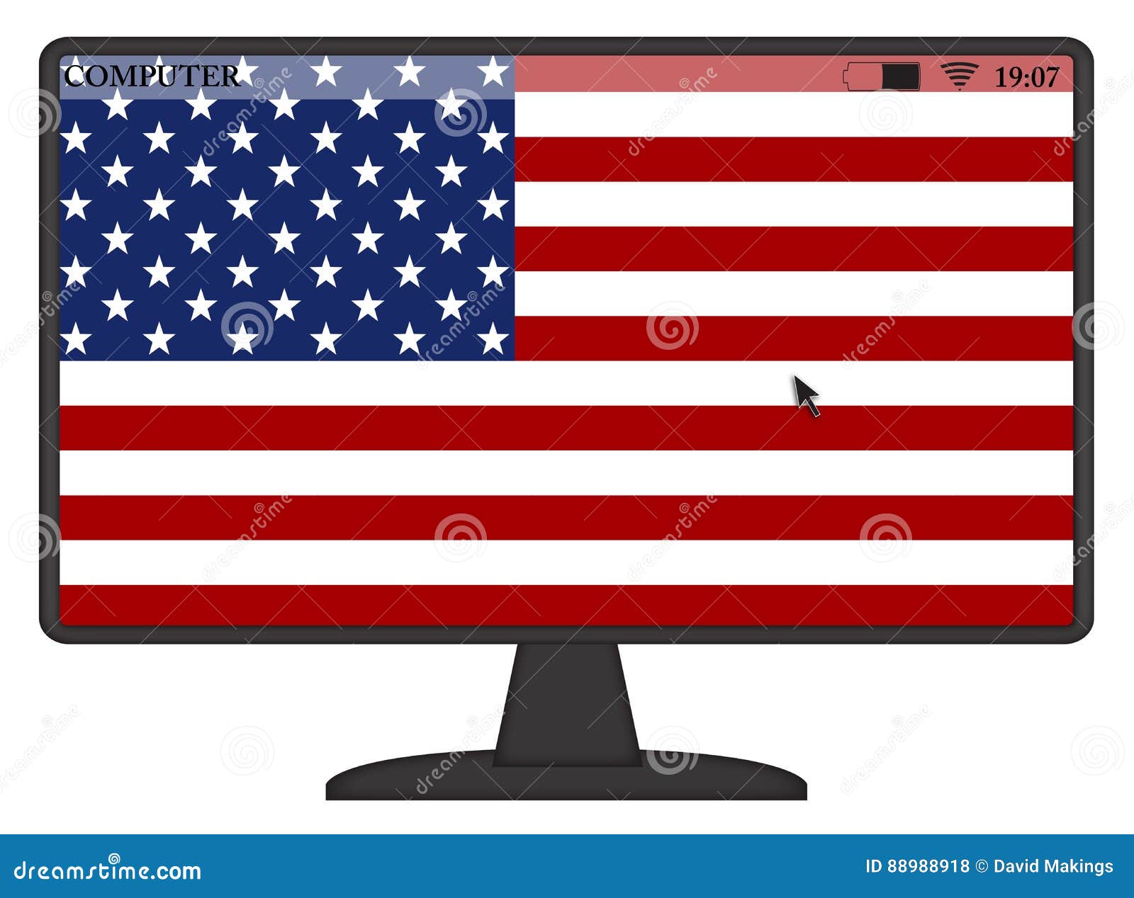 American Computer Backgrounds