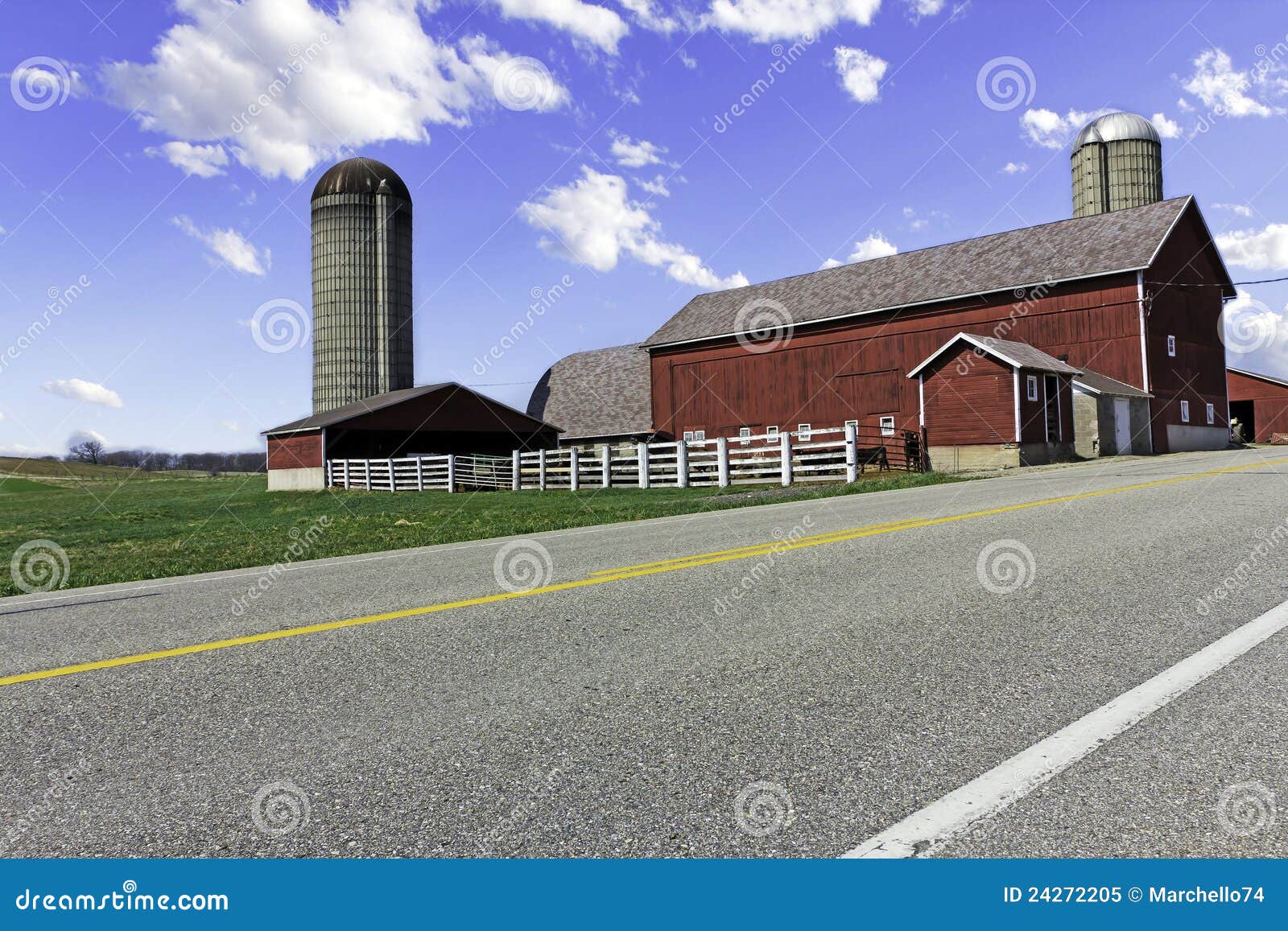 American Country Farm stock image. Image of diet, industry - 24272205