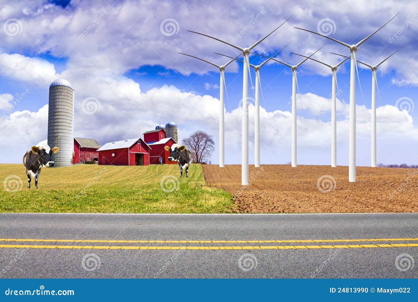 American Country Farm stock photo. Image of moody, local - 24813990