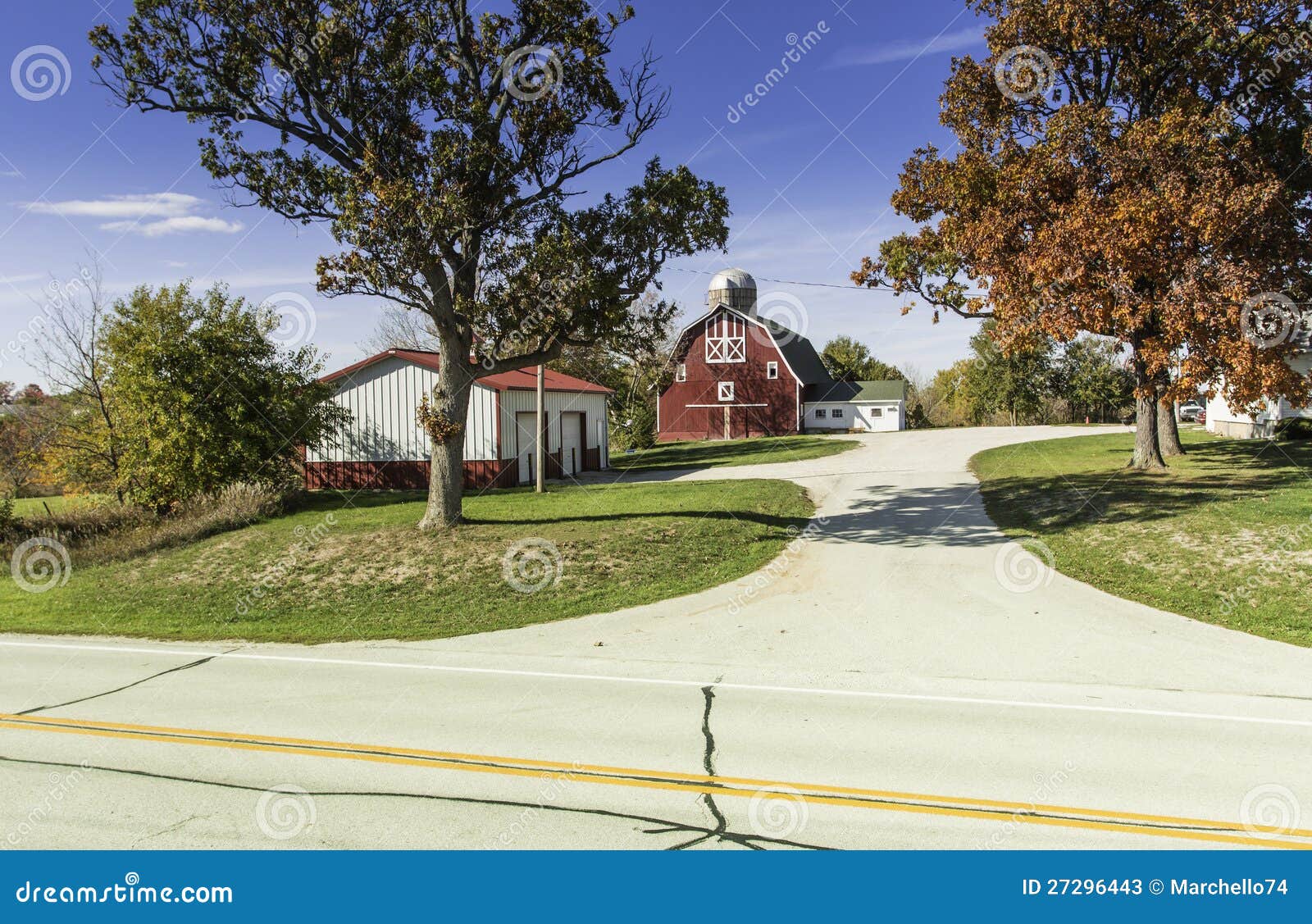 American country farm stock image. Image of nature, country - 27296443