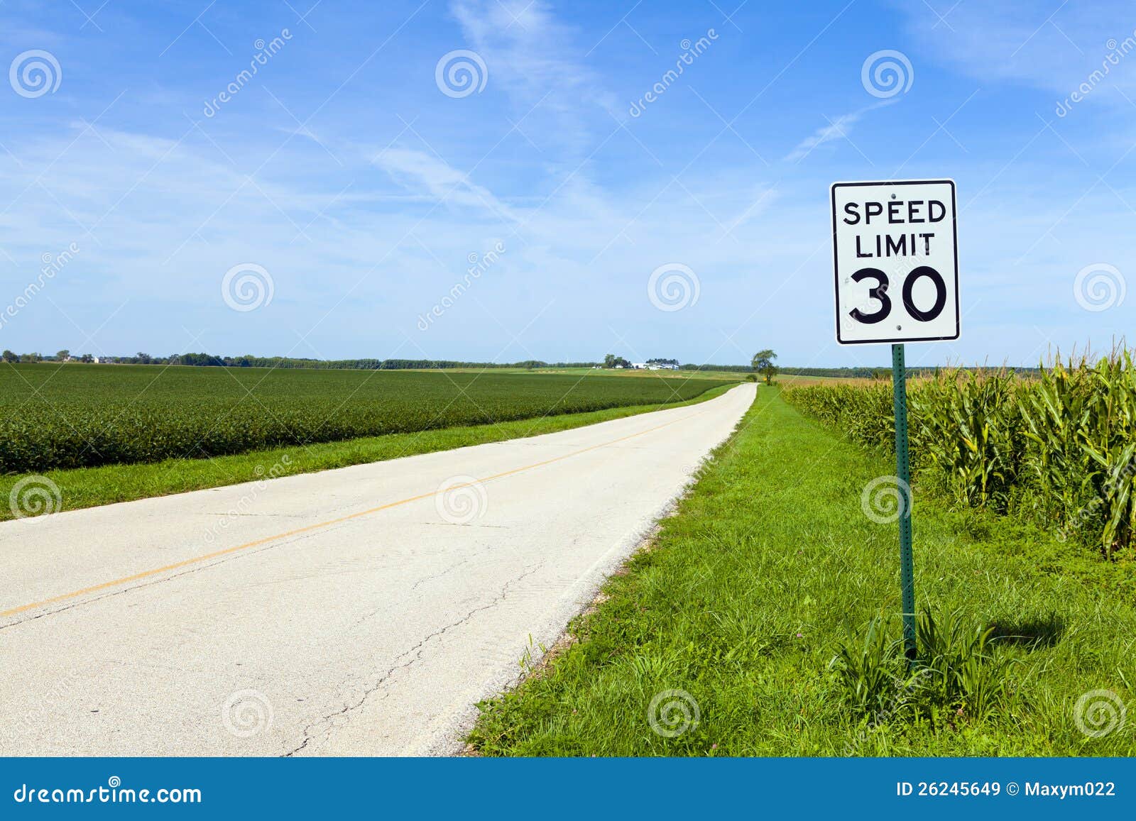 American Country Road View stock image. Image of asphalt - 26245649
