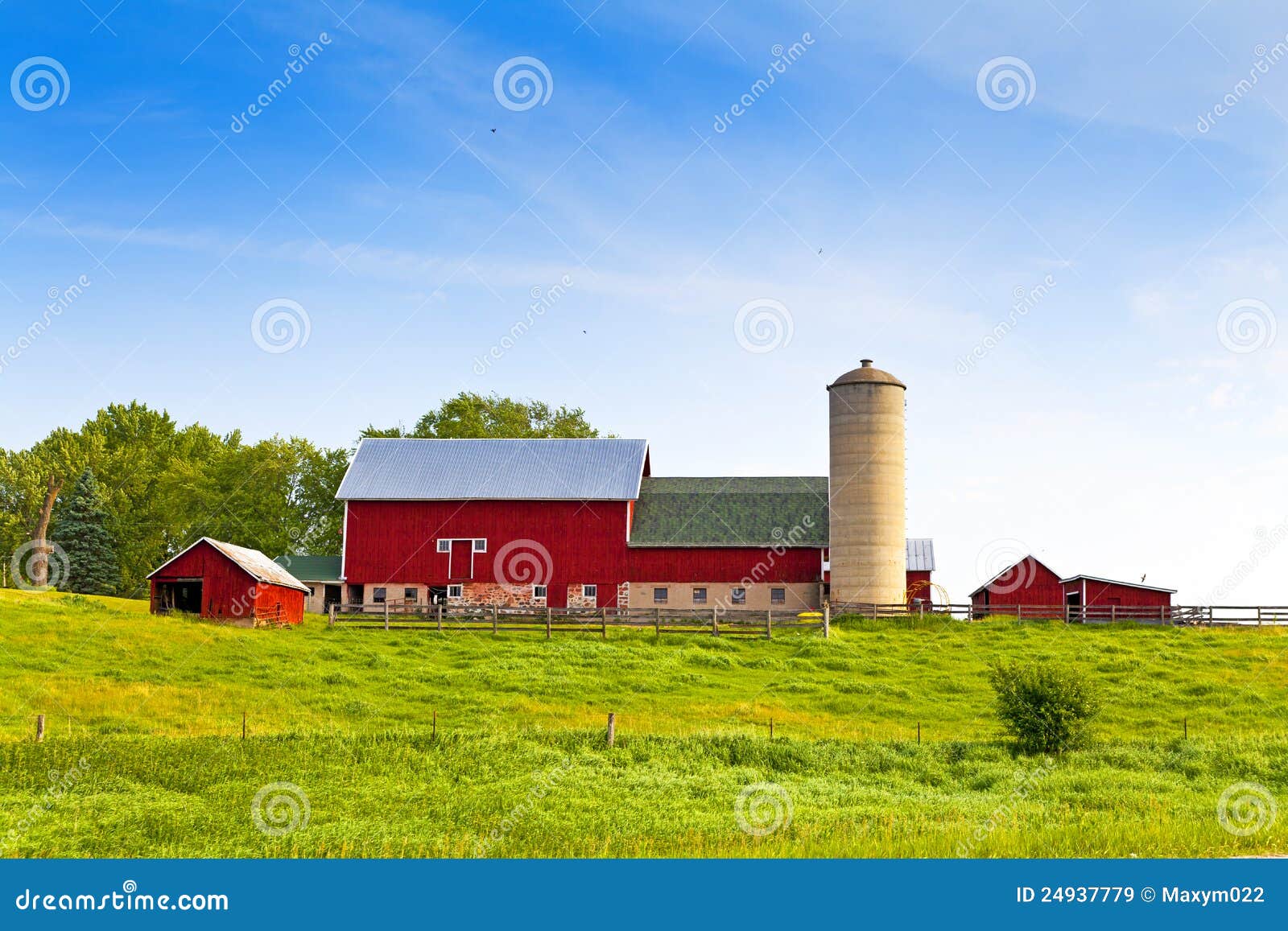 American Countryside stock image. Image of industry, farm - 24937779