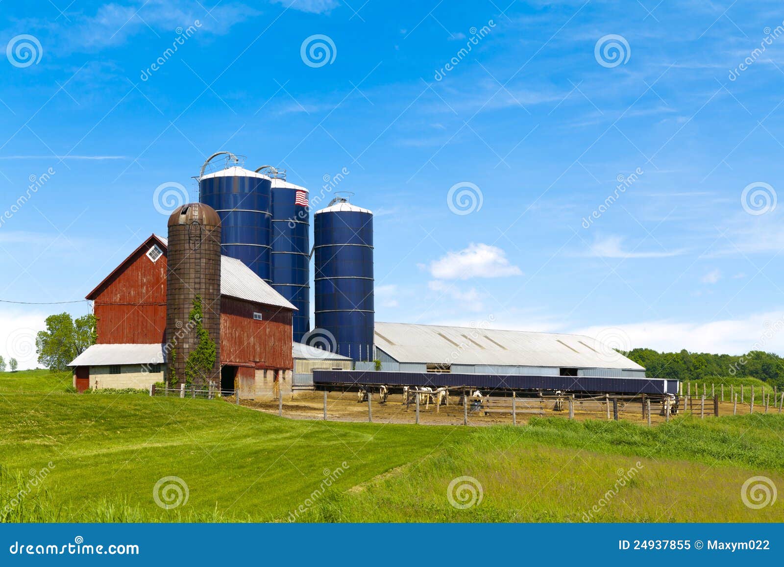 American Countryside stock image. Image of countryside - 24937855