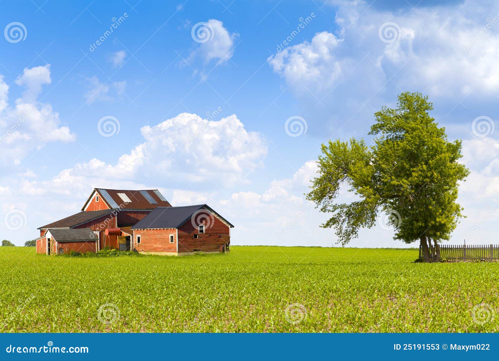 American Countryside stock image. Image of clouds, background - 25191553