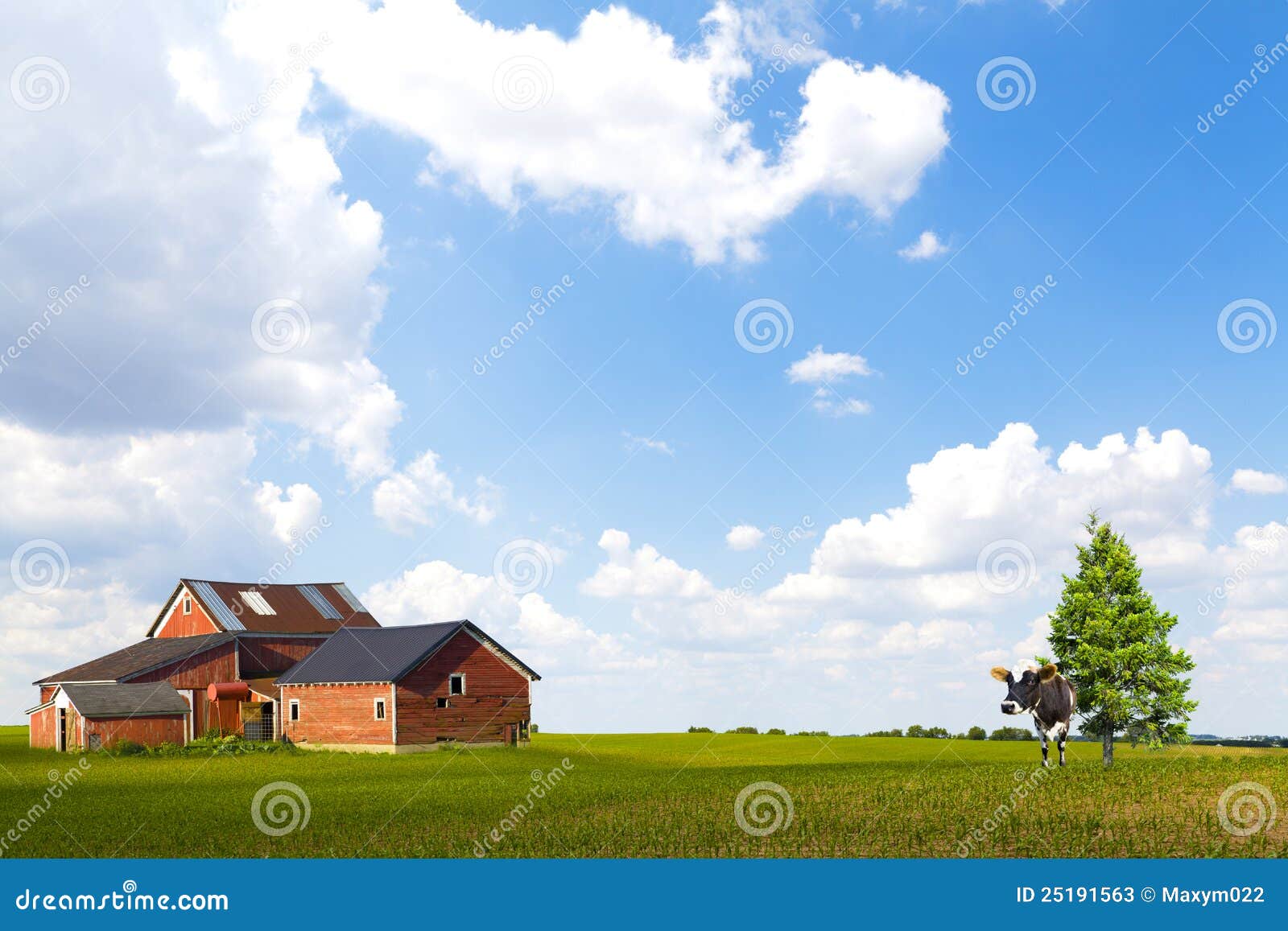 American Countryside stock image. Image of landscape - 25191563