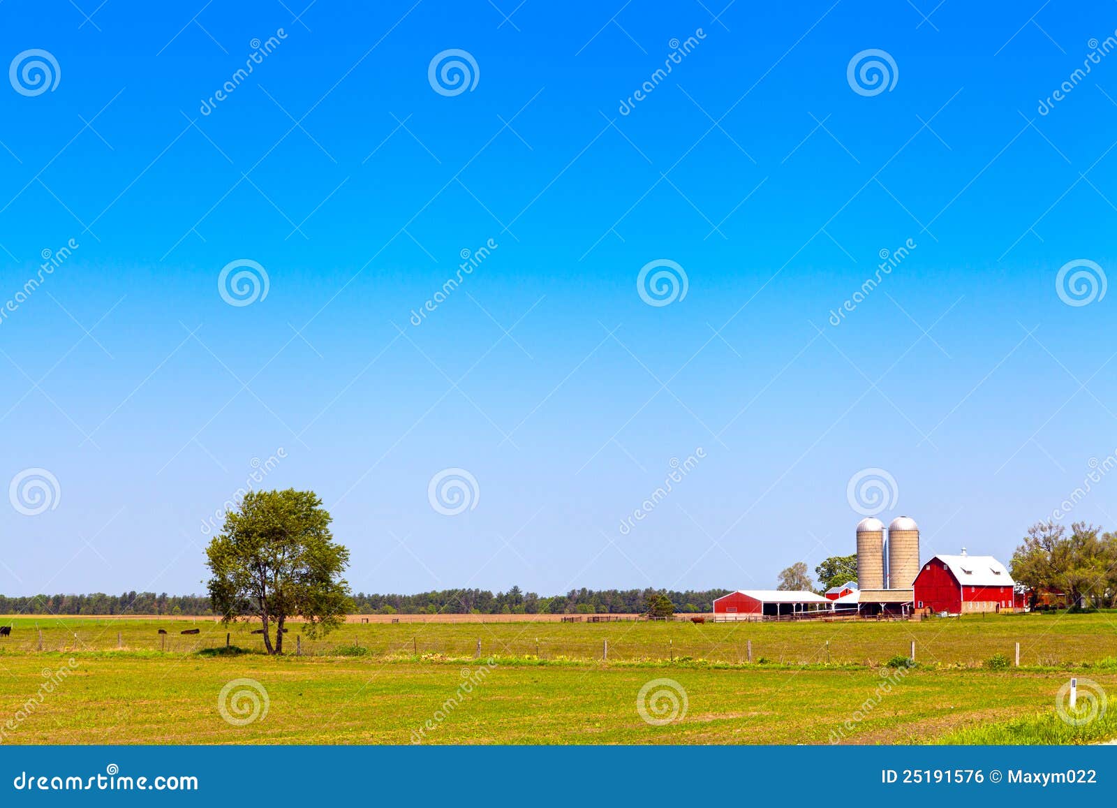 American Countryside stock photo. Image of ground, clean - 25191576