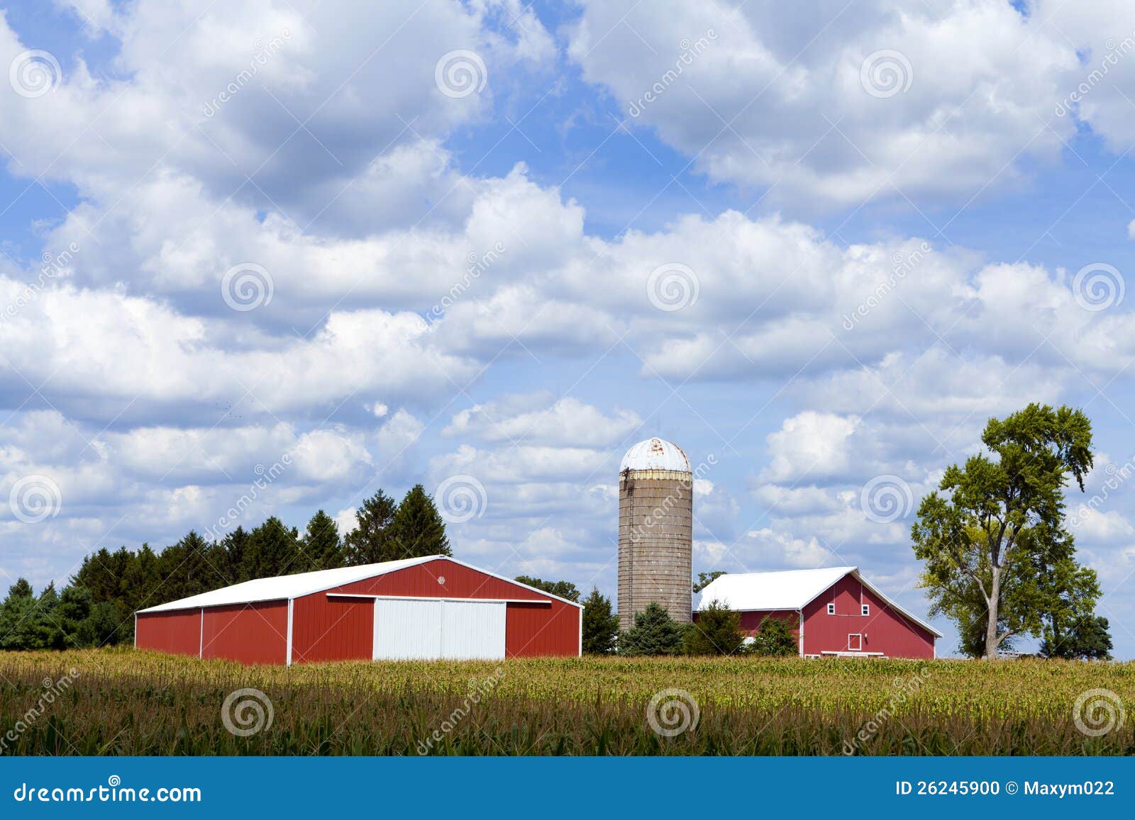 American Countryside stock photo. Image of field, country - 26245900