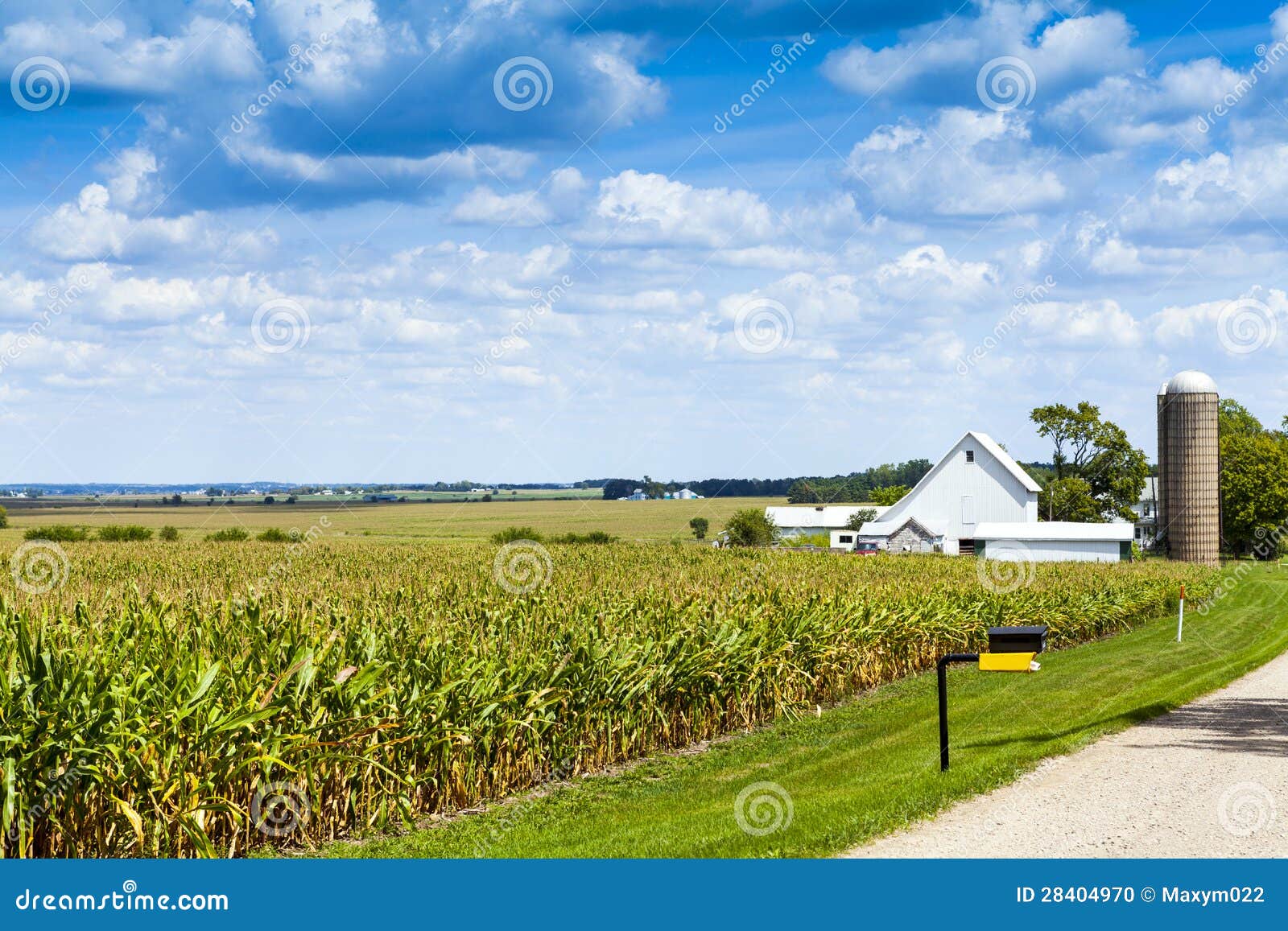 American Countryside stock photo. Image of harvest, agriculture - 28404970