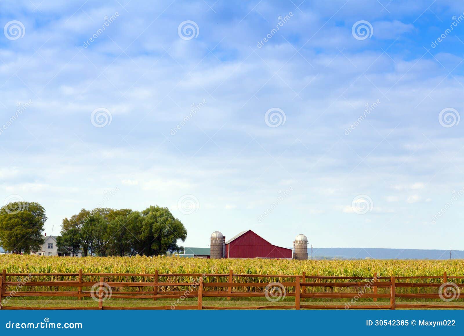 American Countryside stock image. Image of barn, earth - 30542385