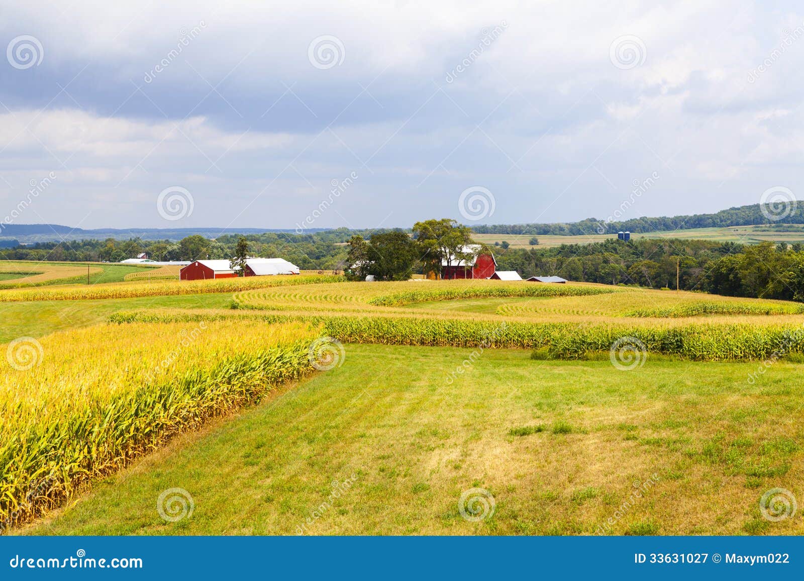 American Countryside stock image. Image of nature, green - 33631027