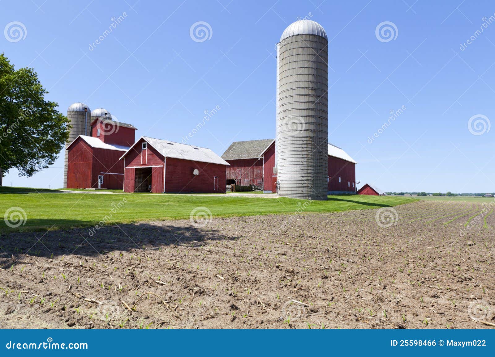 American Countryside Farm stock photo. Image of ecology - 25598466