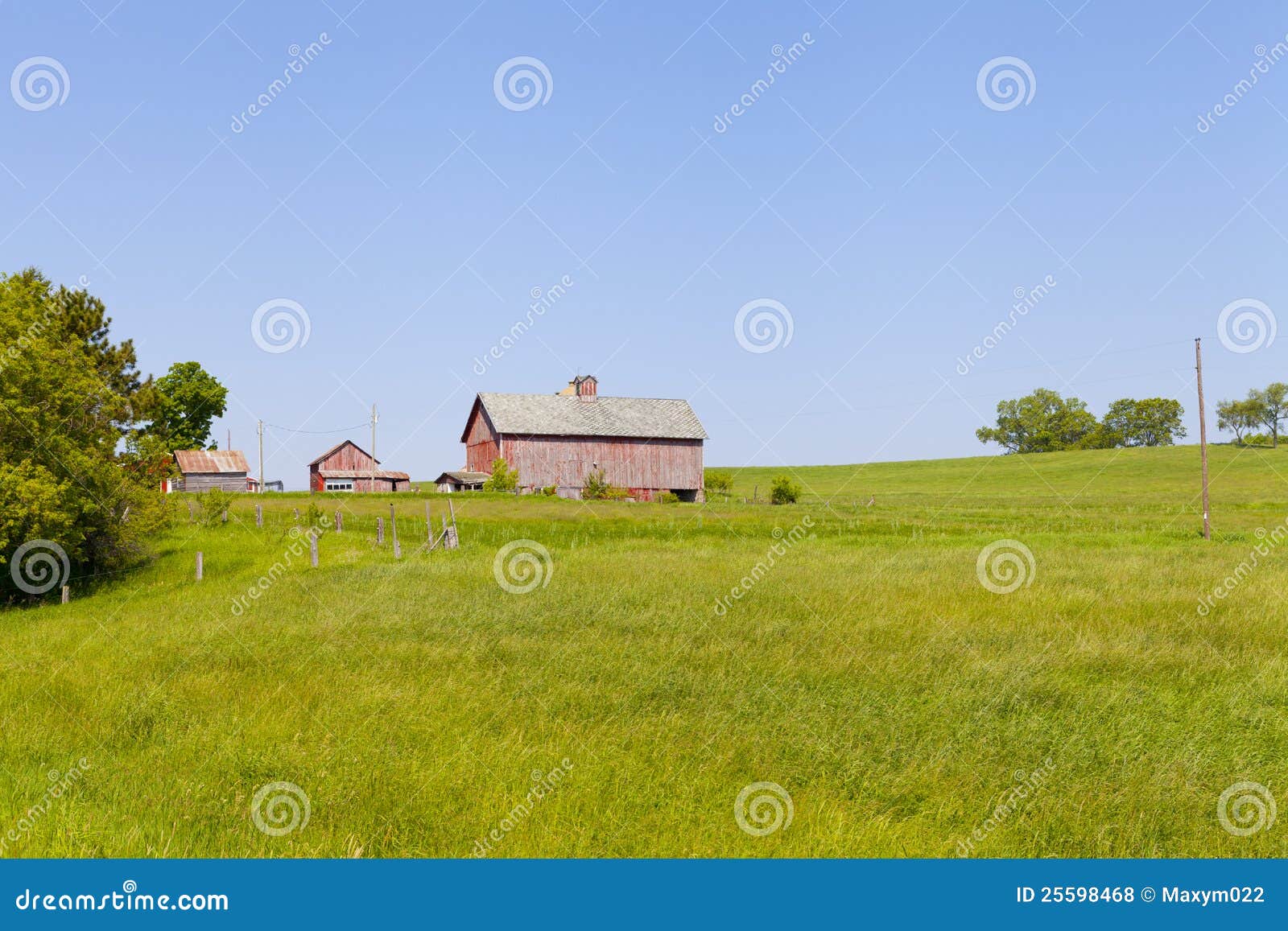 American Countryside Farm stock photo. Image of ecology - 25598468