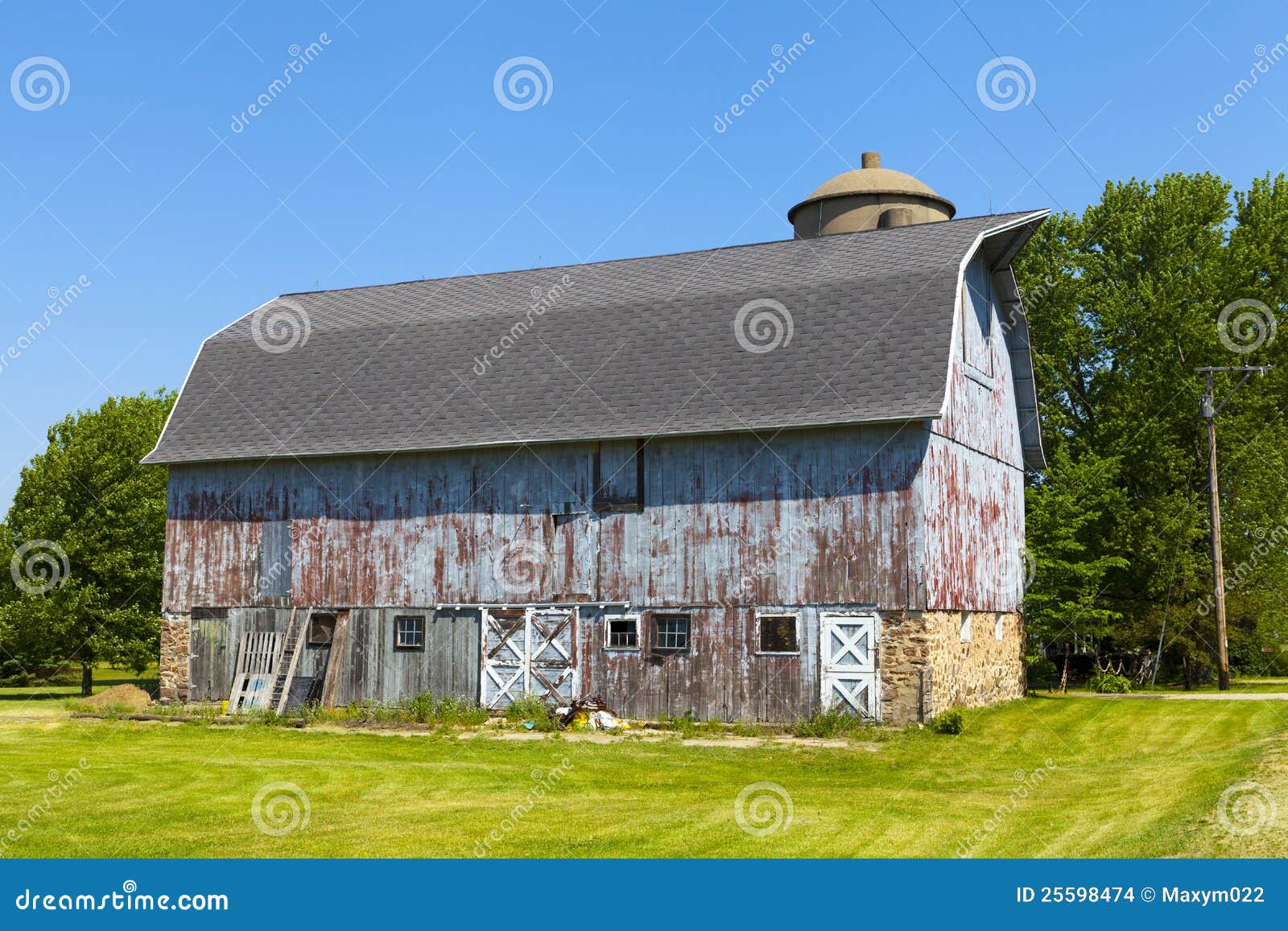 American Countryside Farm stock photo. Image of home - 25598474