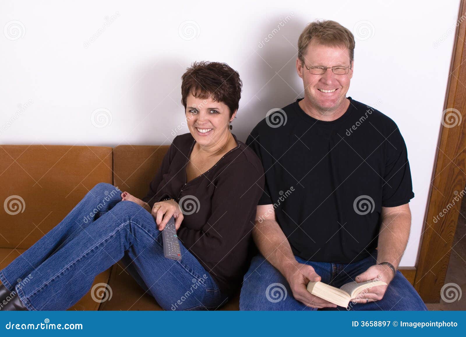 American Couple stock image. Image of average, american - 3658897