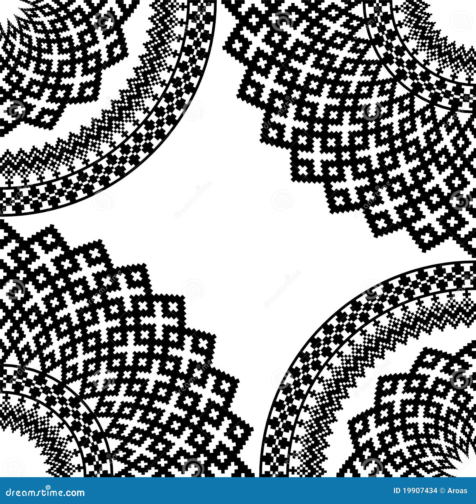 American culture pattern stock vector. Illustration of colorful - 19907434