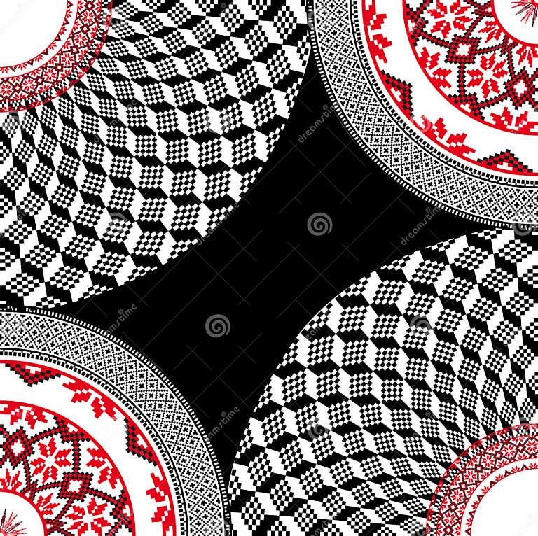 American culture pattern stock vector. Illustration of history - 19907485