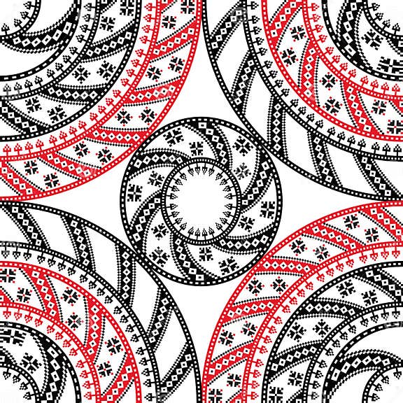 American culture pattern stock vector. Illustration of figures - 19933403