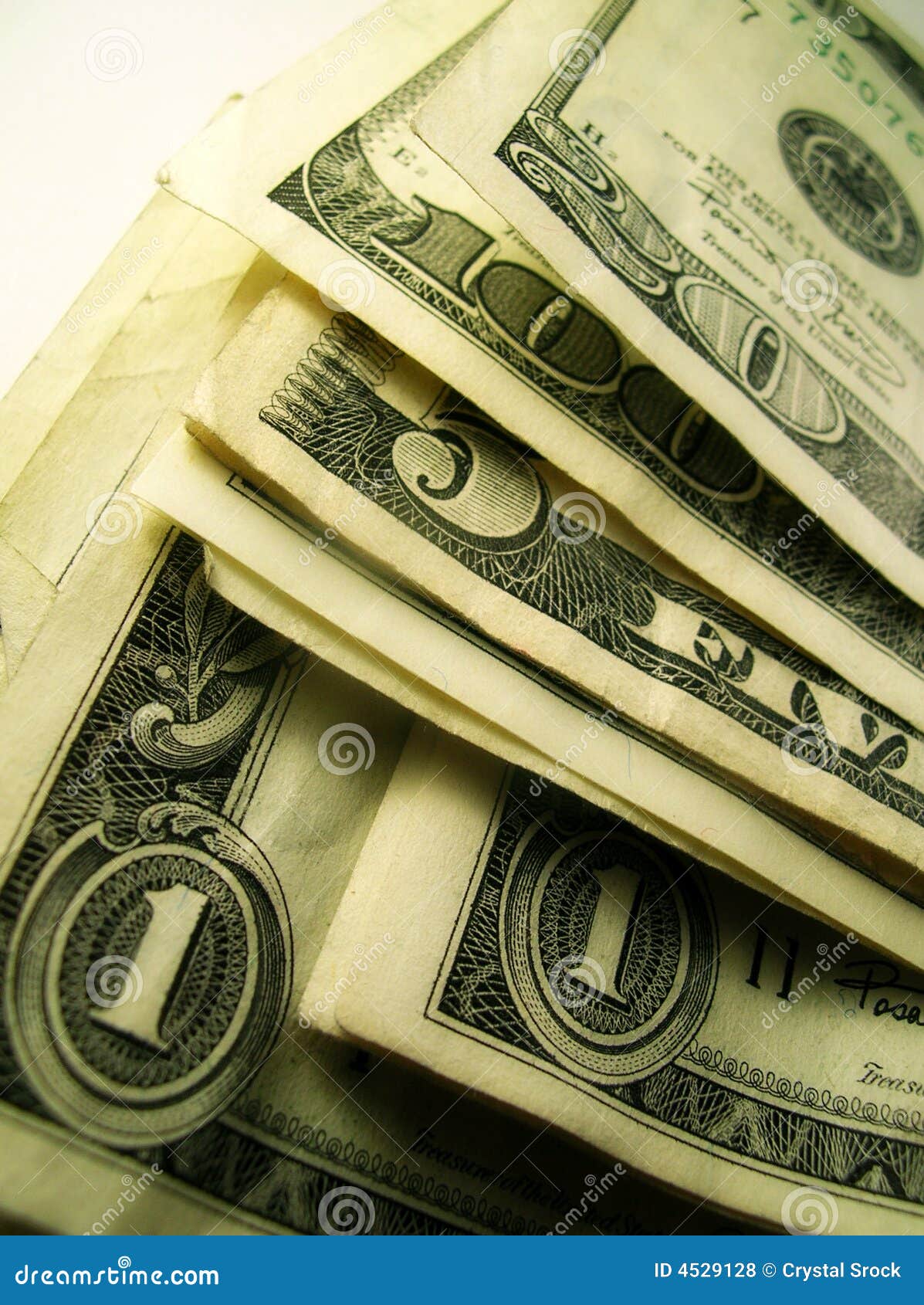 American Currency stock photo. Image of american, dollar - 4529128