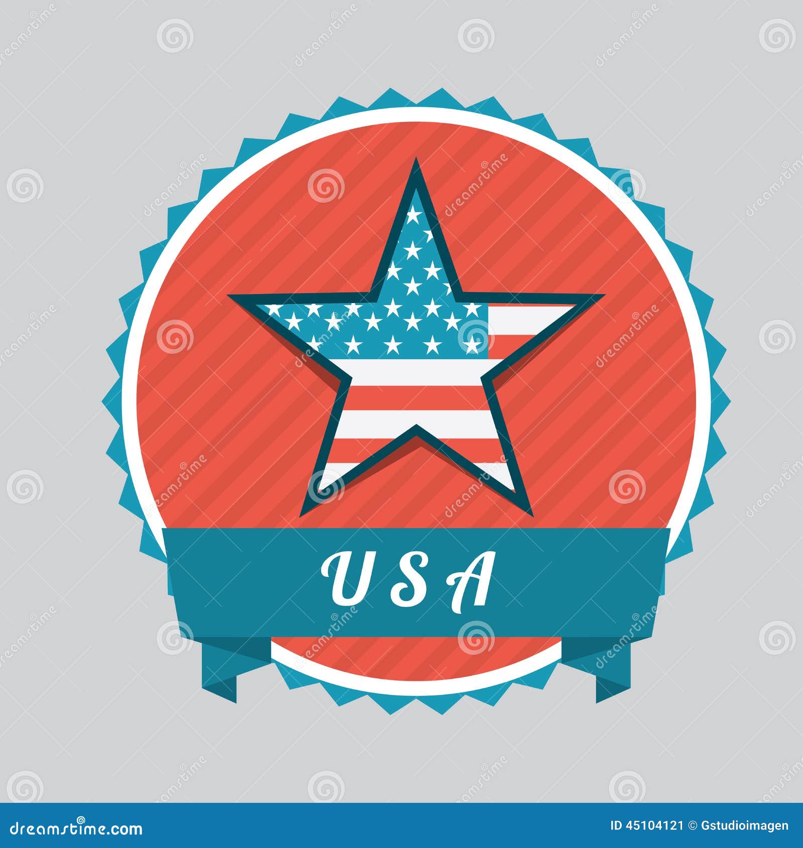 American design stock vector. Illustration of background - 45104121