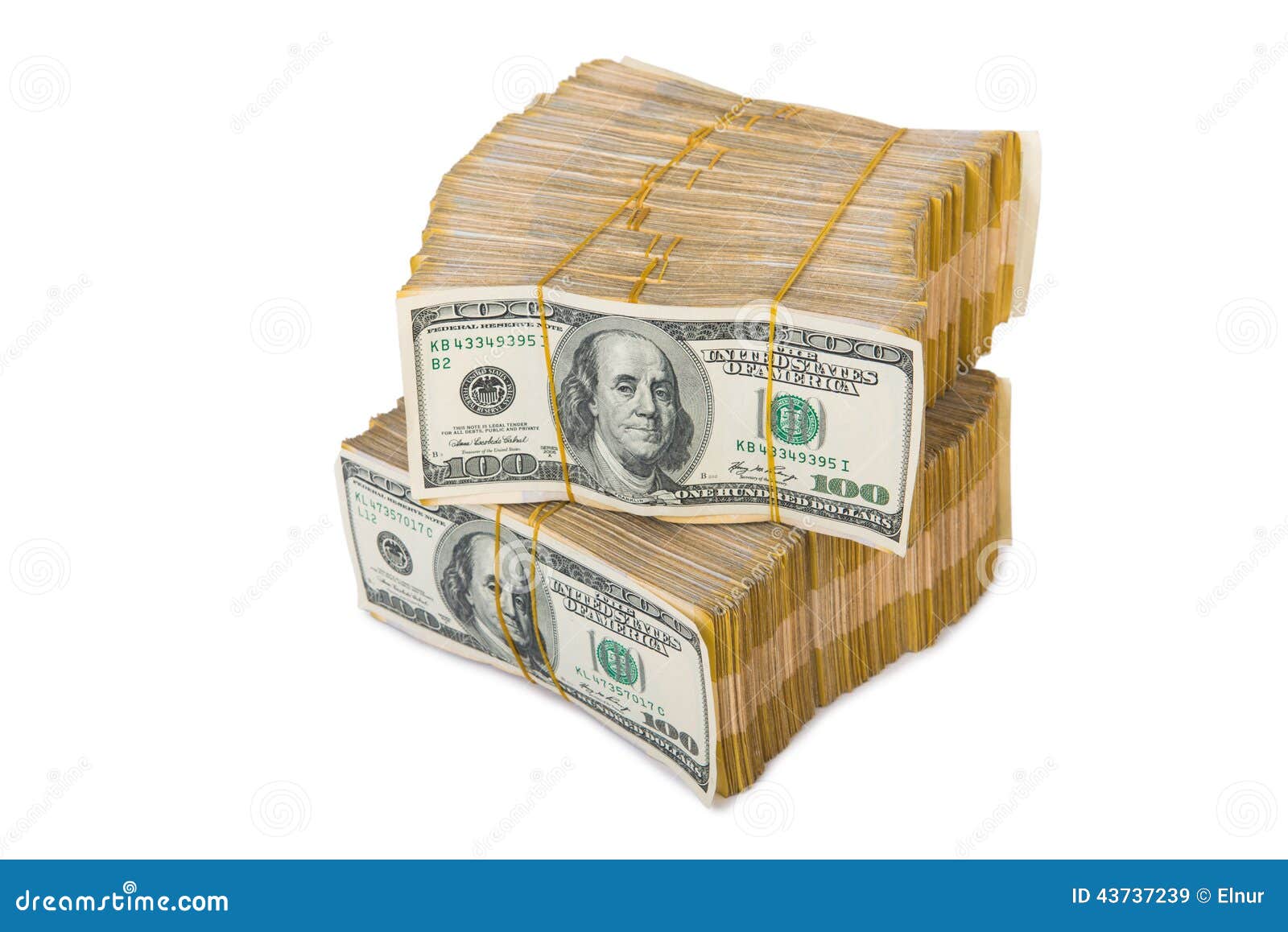 American dollar stack stock image. Image of cutout, paper - 43737239