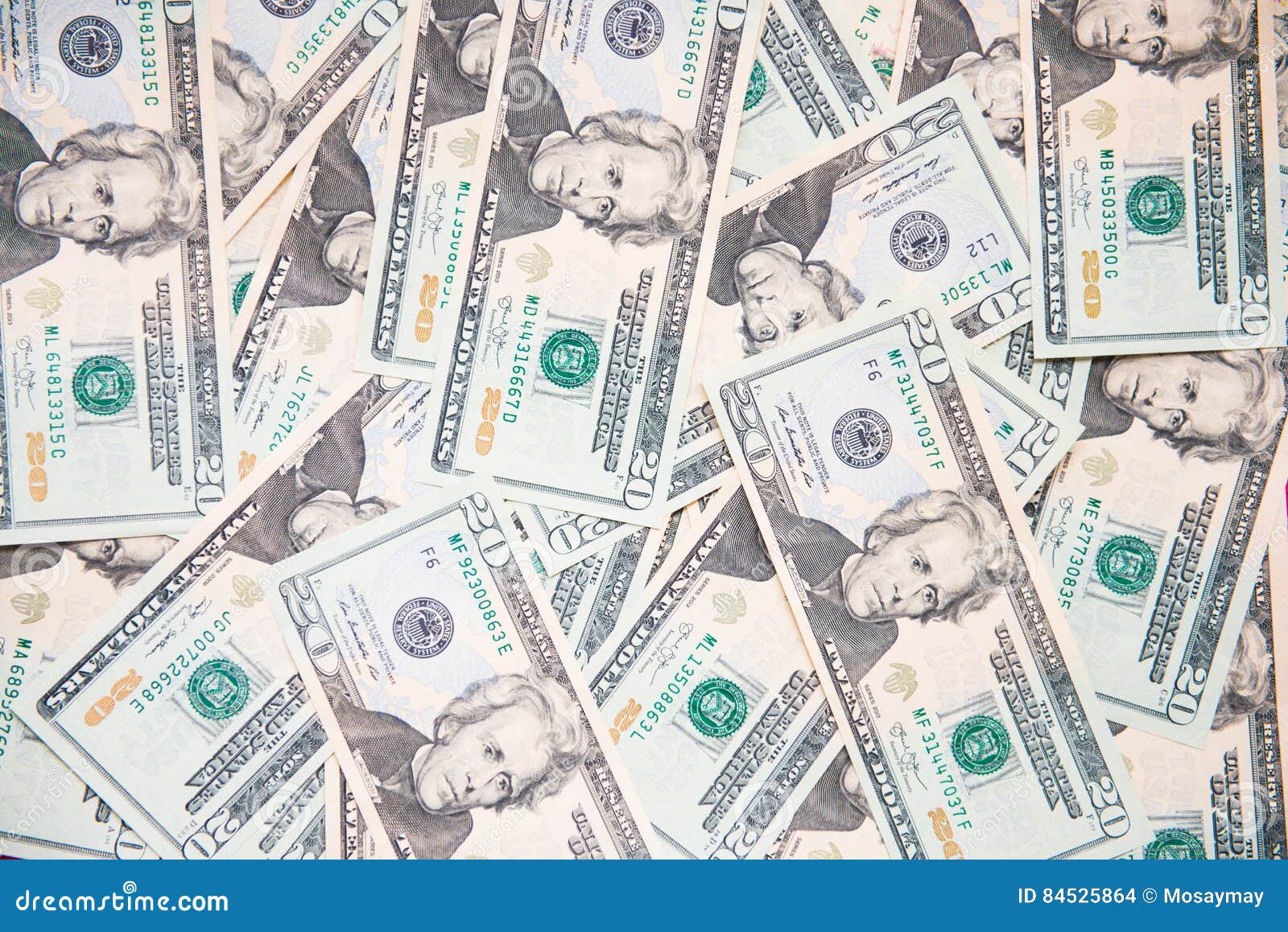 American Dollars Bank Note for Background Stock Photo - Image of hand ...