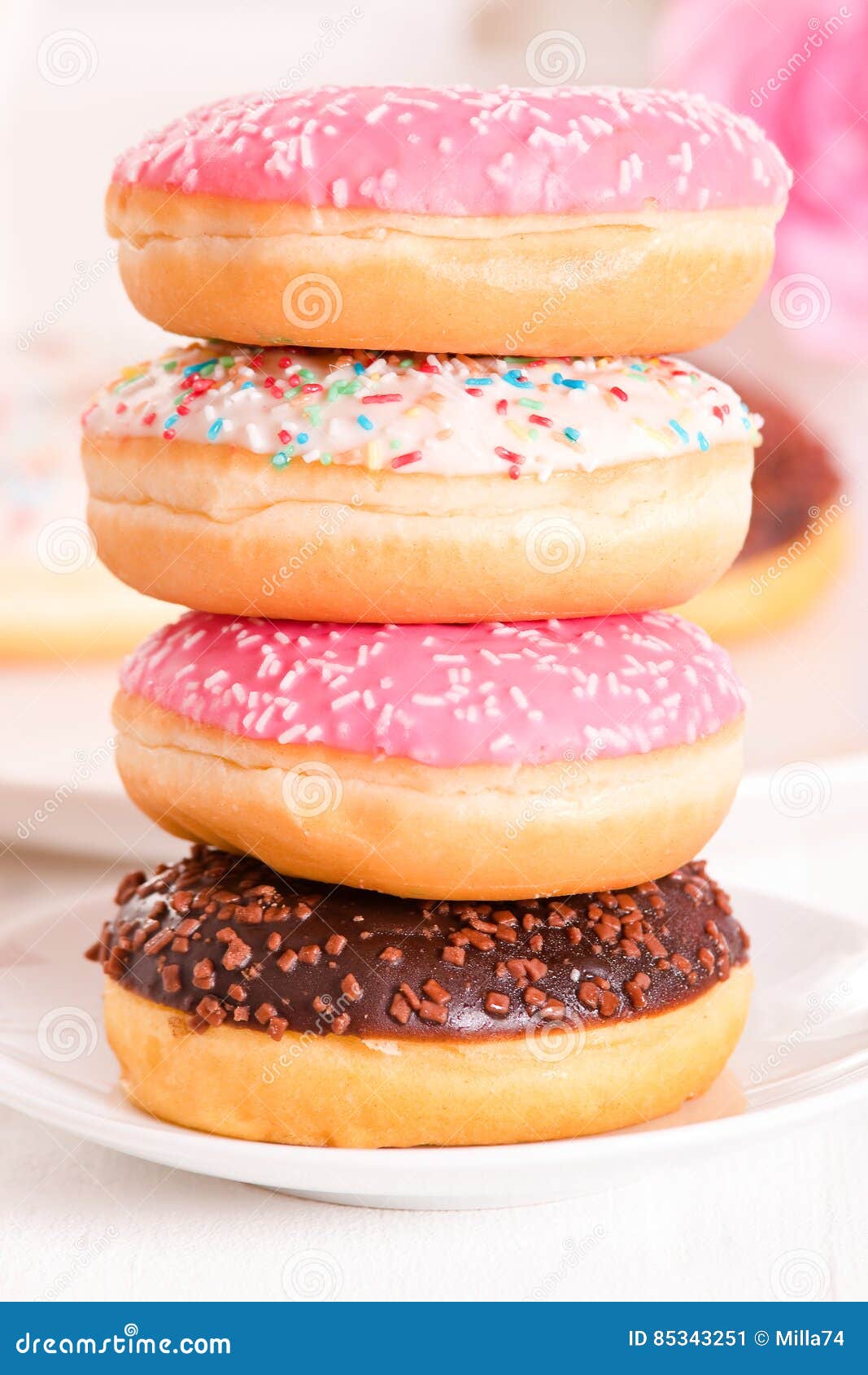 American donuts. stock image. Image of fried, brioche - 85343251