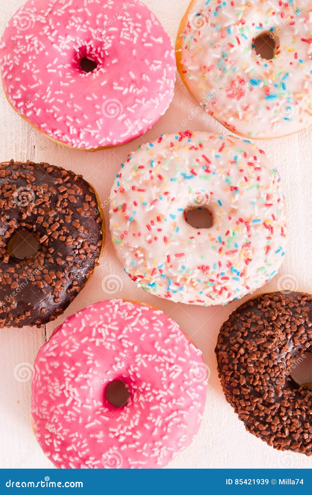 American donuts. stock image. Image of bakery, american - 85421939