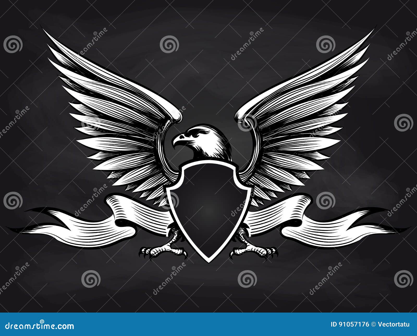 Eagle Shield Wings Logo. Eagle Logo Abstract Design Vector Template ...