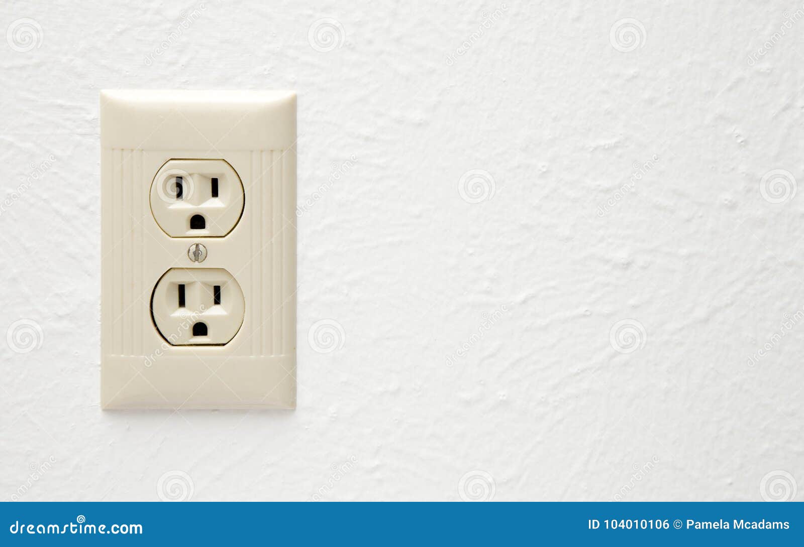 American Electrical Outlet stock photo. Image of space - 104010106