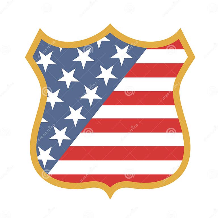 American emblem stock vector. Illustration of glory, coat - 21996586