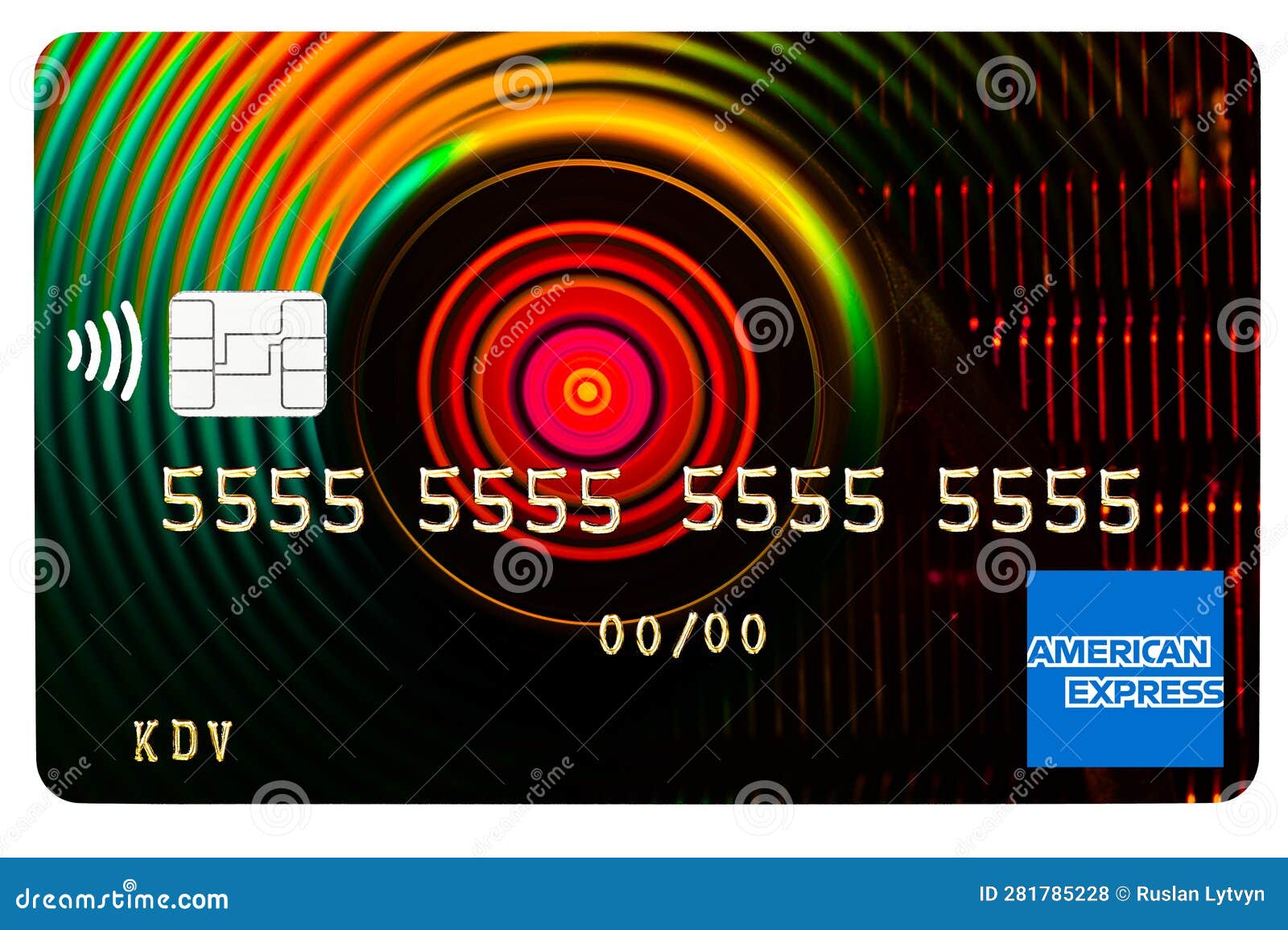American Express Credit Debit Card Closeup for Design Purpose Editorial ...