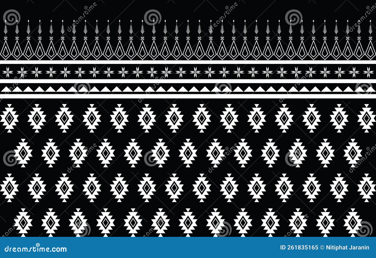 American Fabric Pattern Design.ep.06 Vector Illustration ...