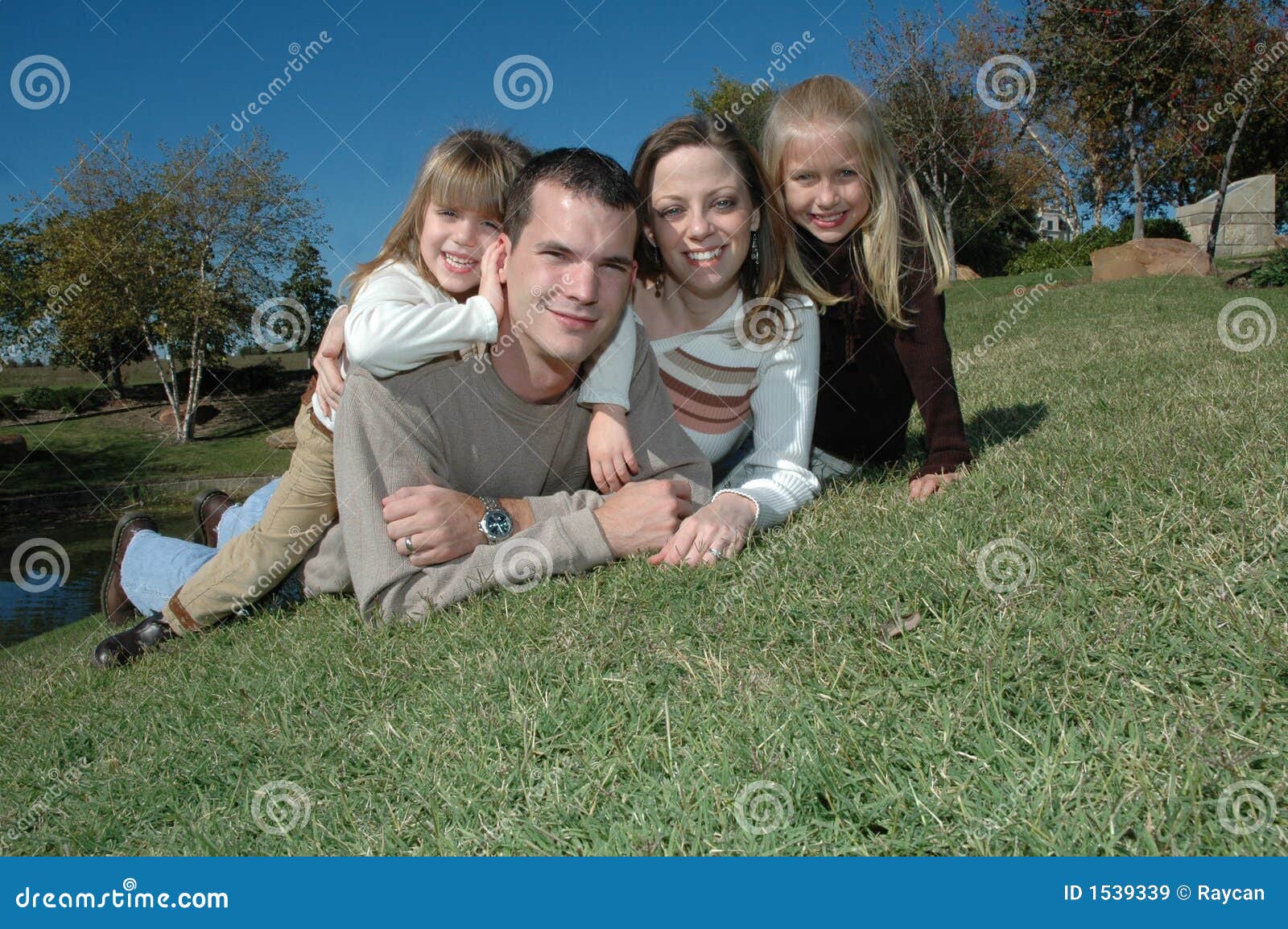 American Family stock image. Image of eyes, blond, girl - 1539339