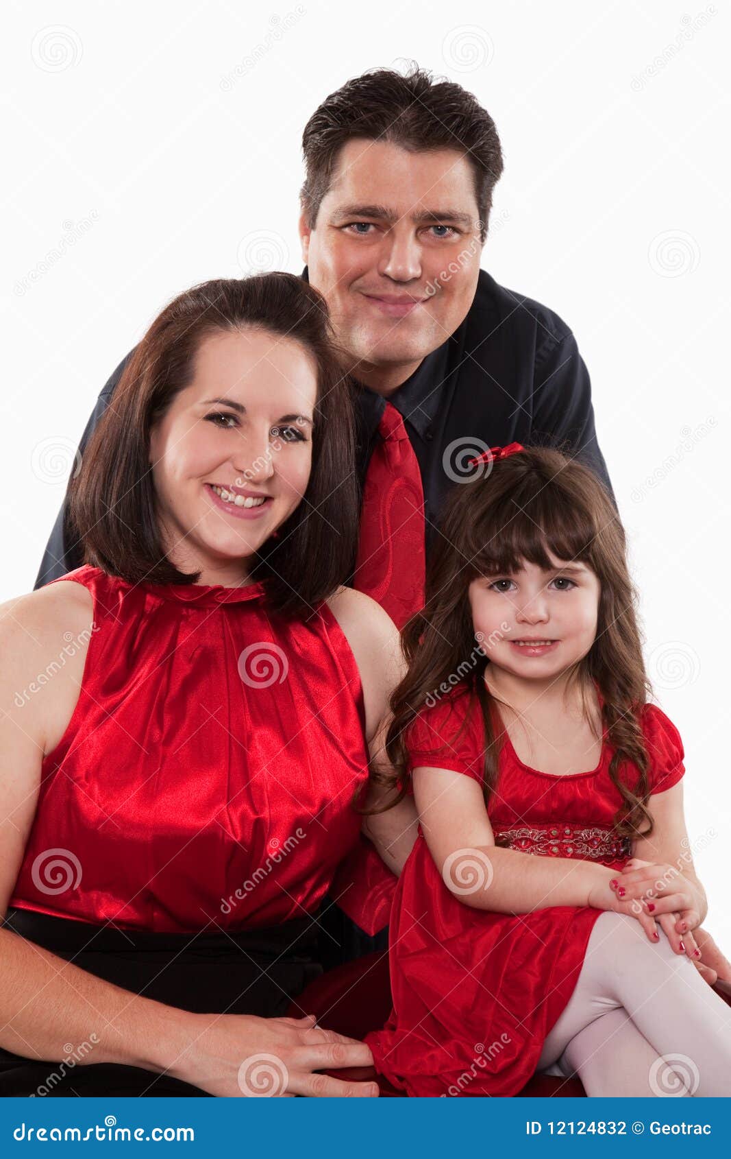 American Family with Toddler Stock Photo - Image of husband, happy ...
