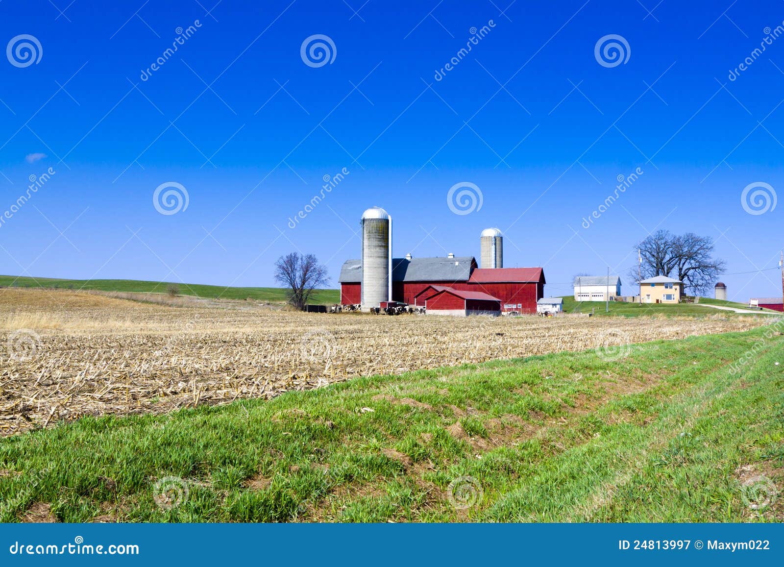American Farm stock image. Image of business, building - 24813997