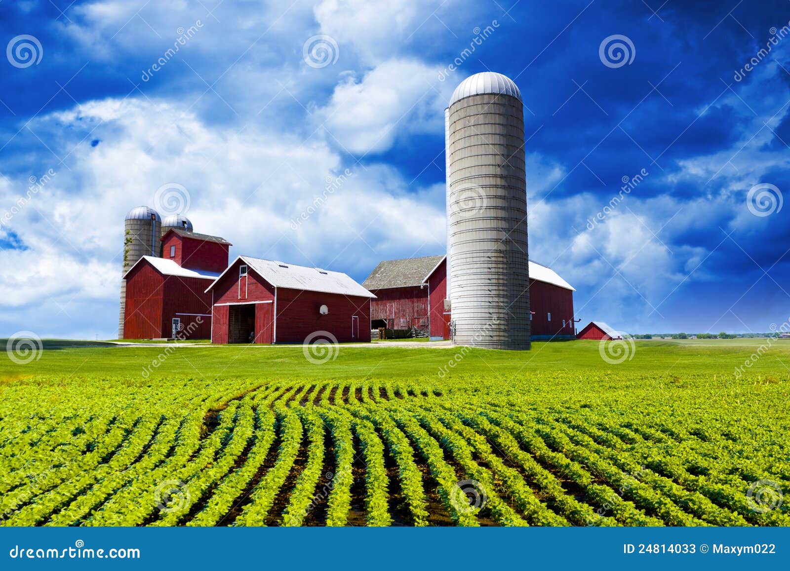 Beautiful Farmland In America