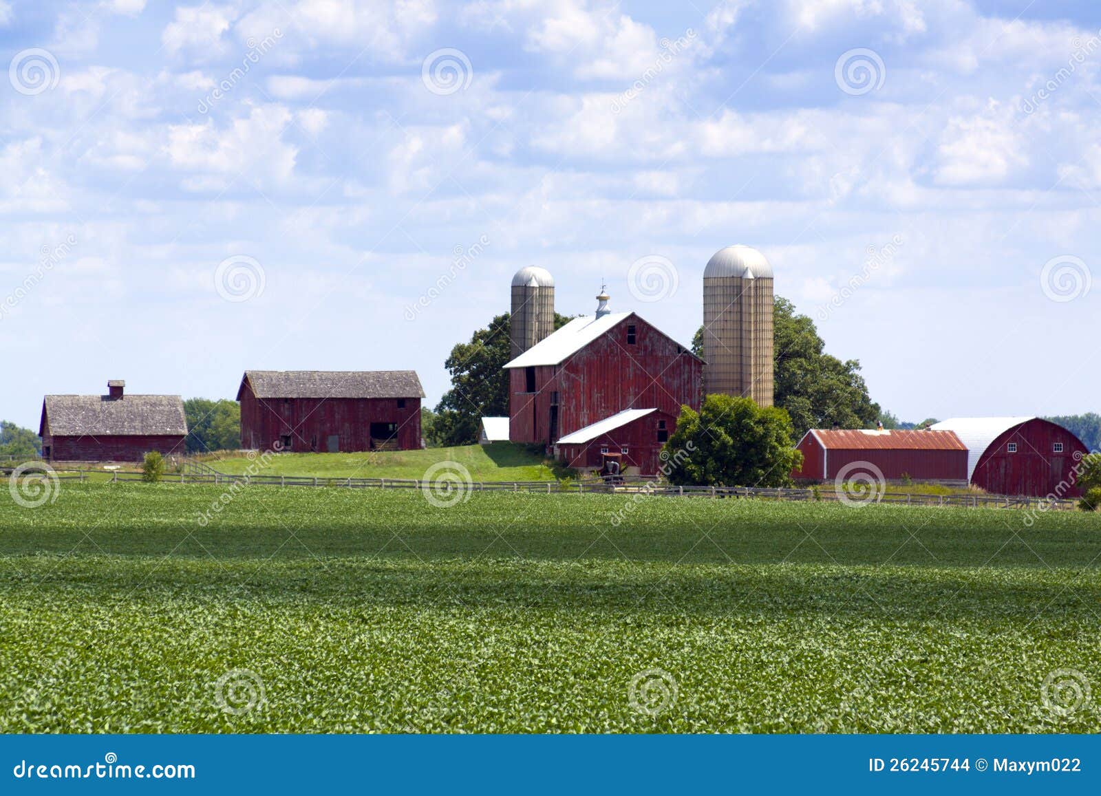 American Farm stock photo. Image of organic, farmland - 26245744