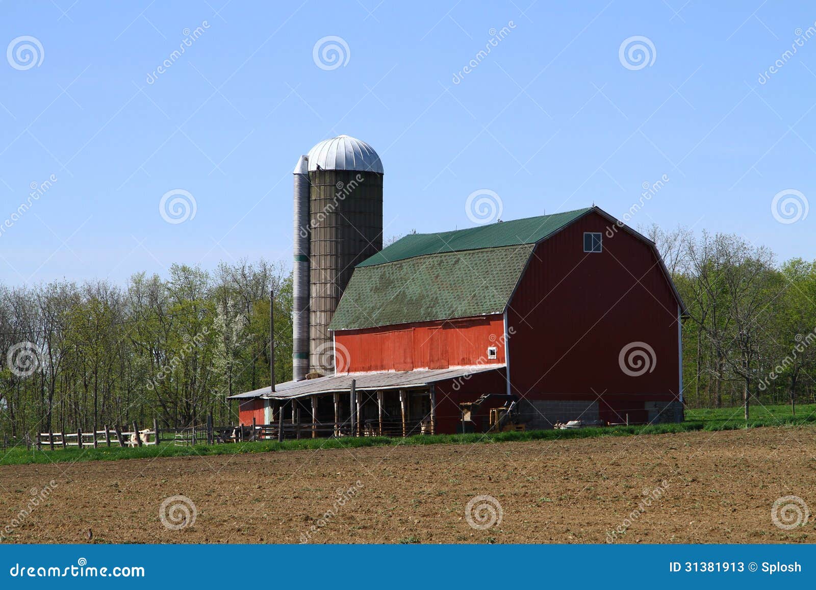 American farm stock image. Image of blue, storage, barns - 31381913