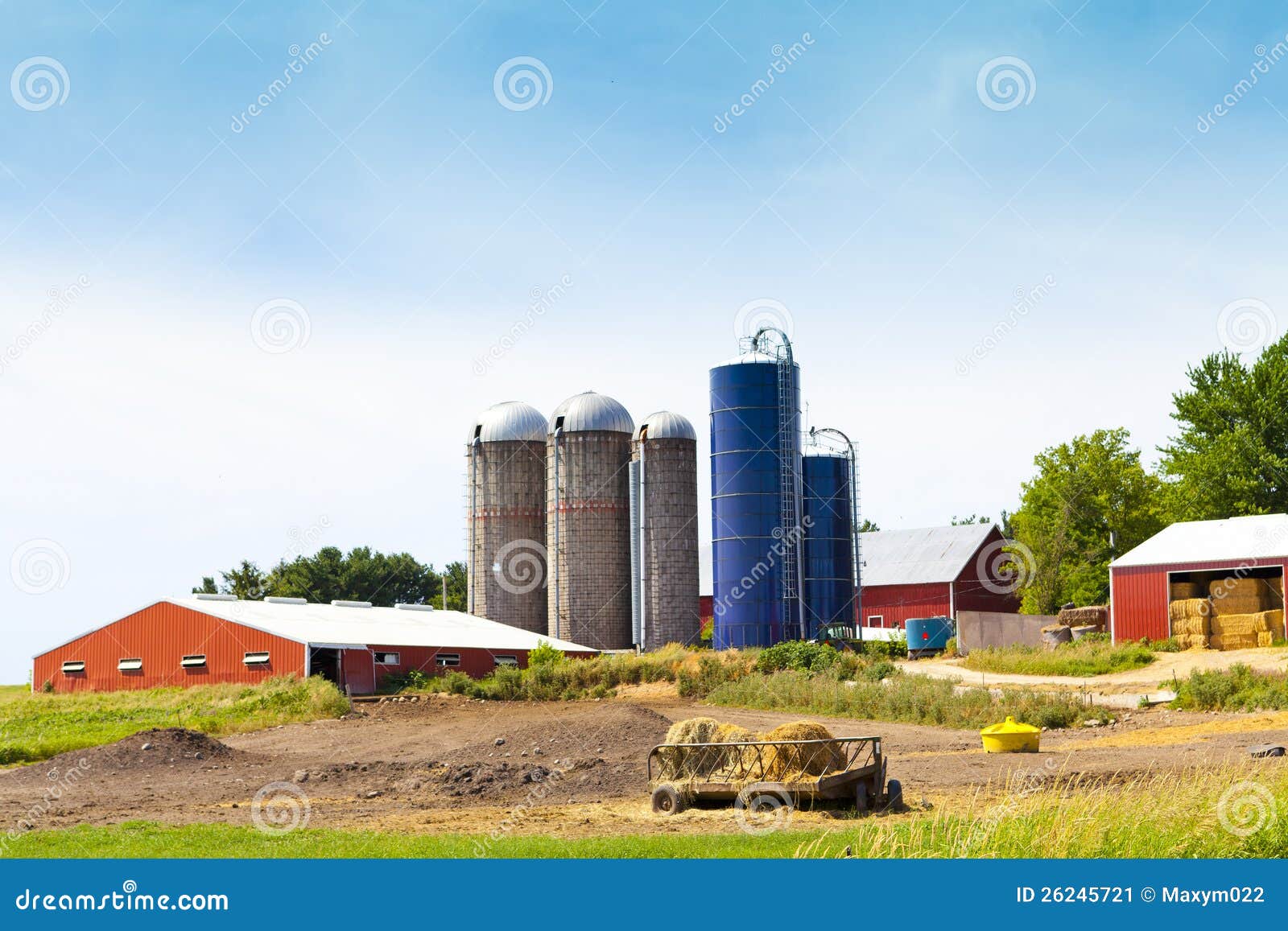 American Farmland stock image. Image of nimbus, cloud - 26245721
