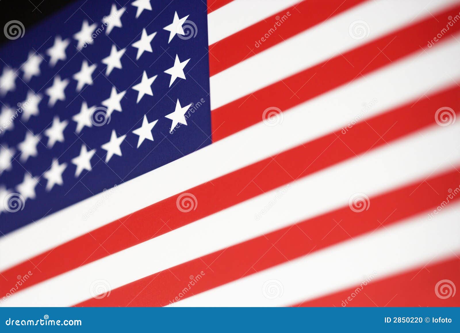 American flag. stock photo. Image of horizontal, flag - 2850220