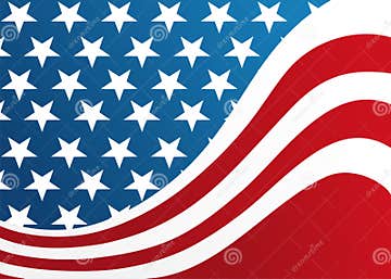 American flag stock vector. Illustration of freedom, ripple - 7769098