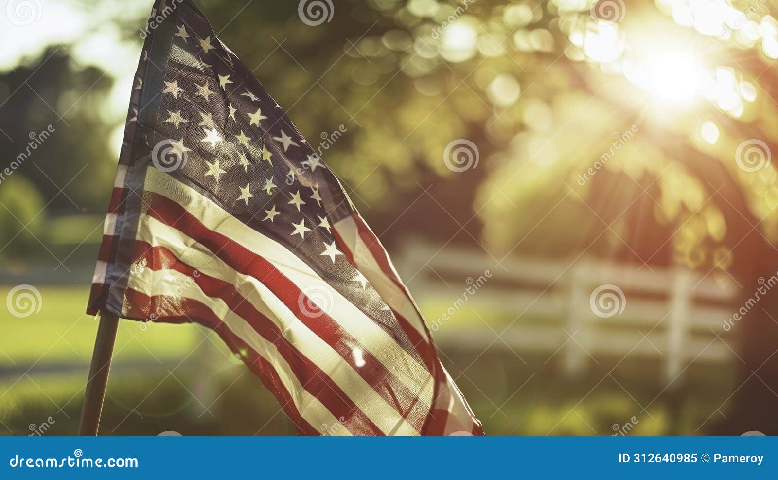 The American Flag As a Beacon of Unity on Memorial Day, the Fourth of ...