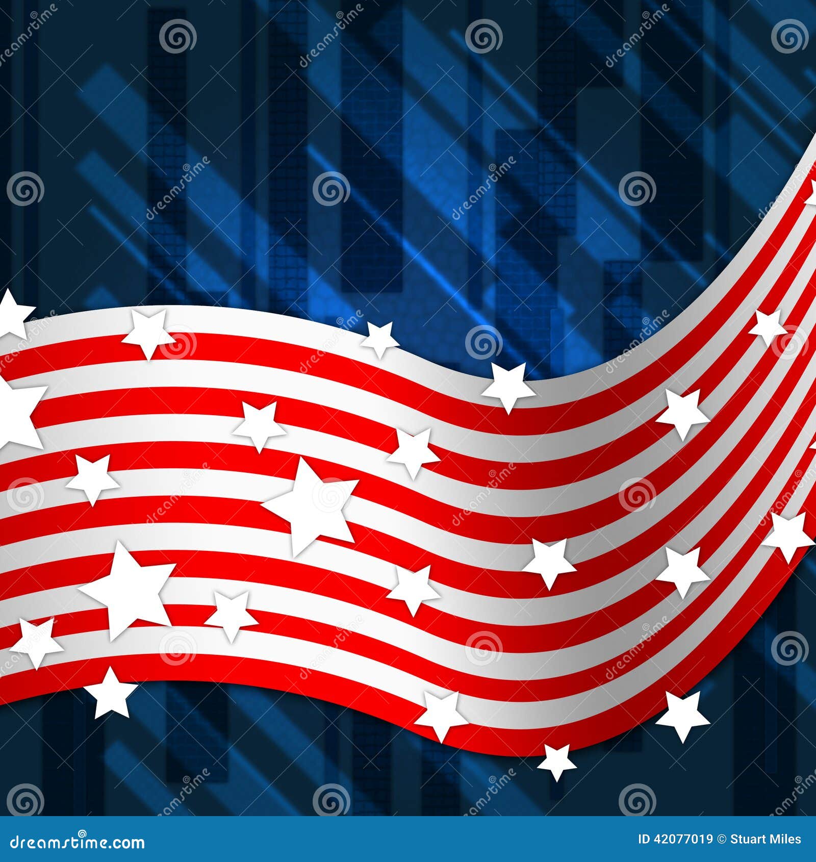 American Flag Background Shows National Pride and Identity Stock ...