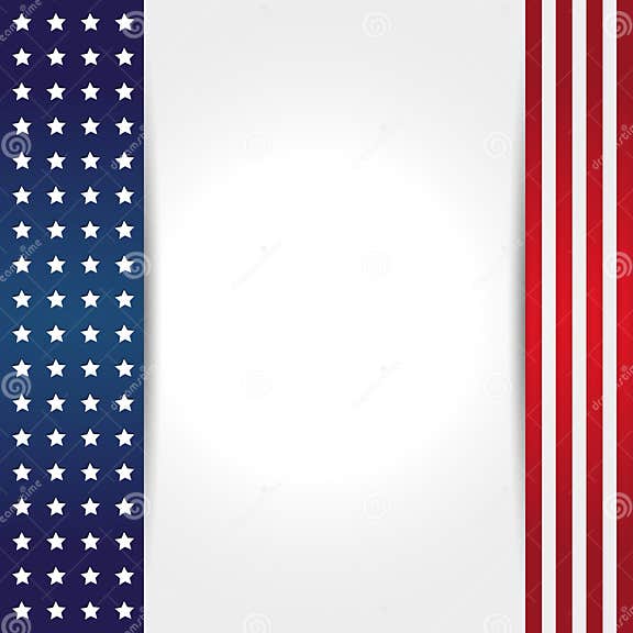 American Flag Background stock vector. Illustration of celebration ...