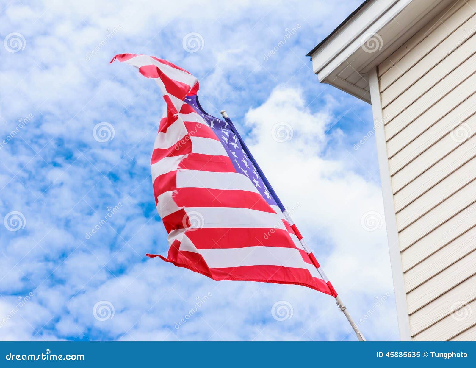 American flag stock image. Image of freedom, blue, celebrate - 45885635