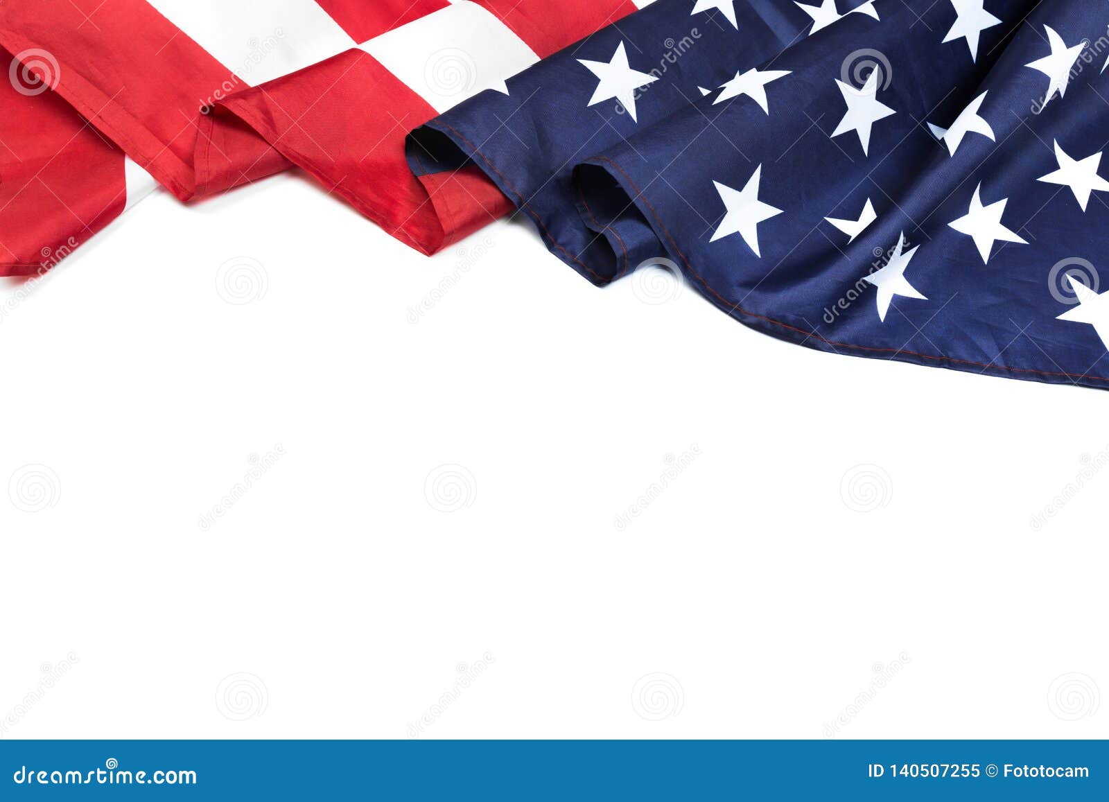 American Flag Border Isolated on White - Image Stock Image - Image of ...