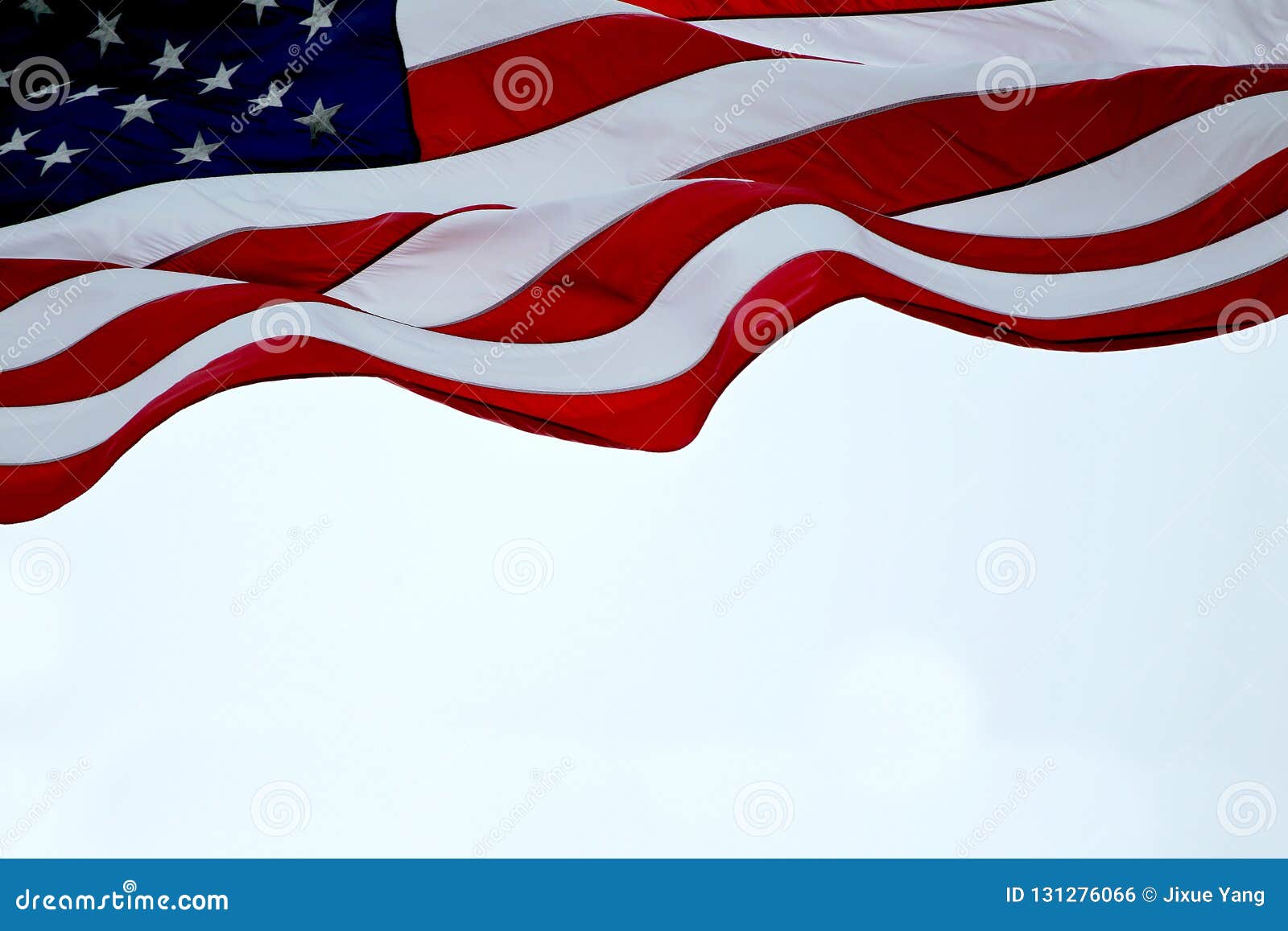 American Flag stock photo. Image of blue, patriotism - 131276066