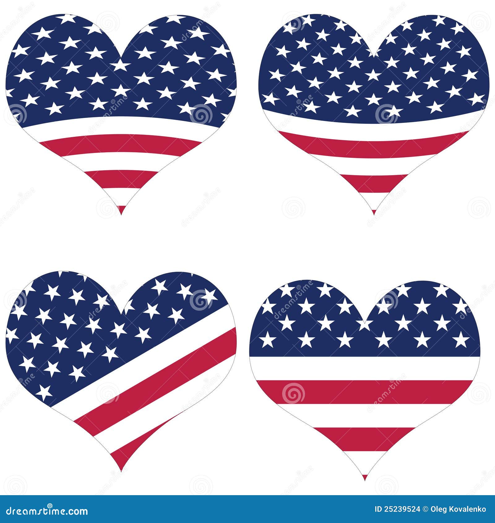 American Flag Illustration stock vector. Illustration of design - 25239524