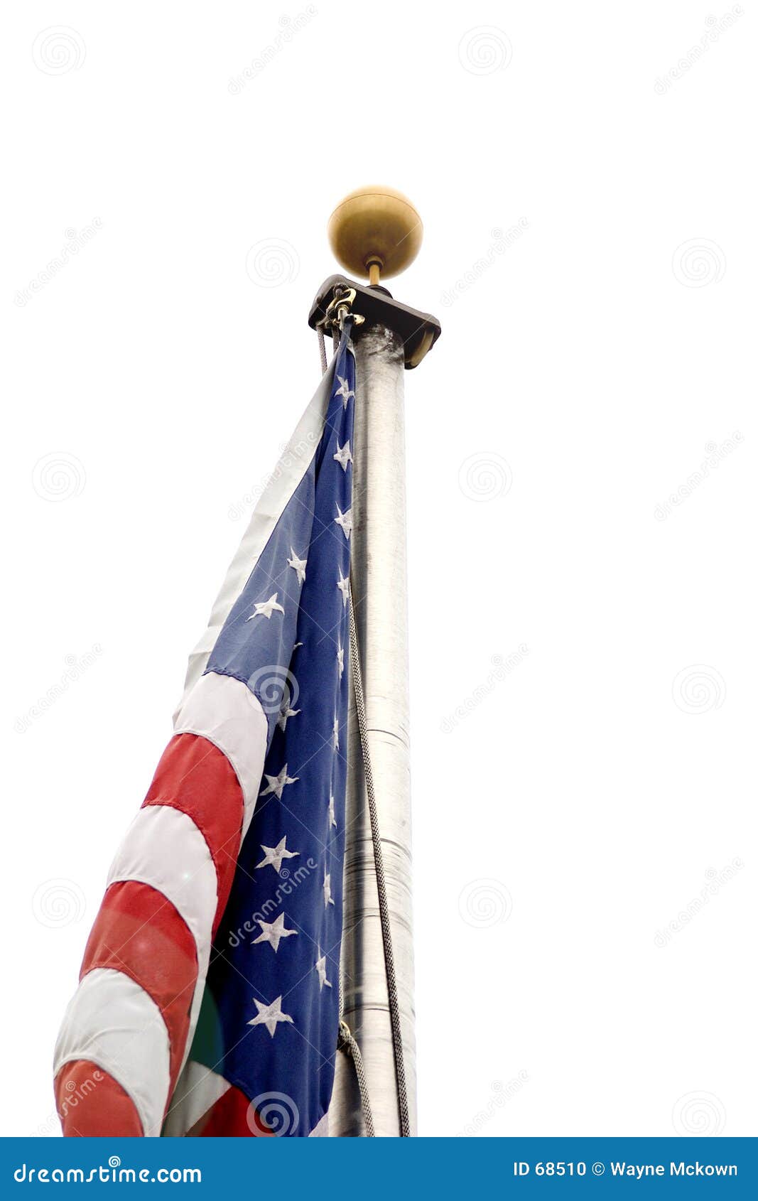 American flag with no wind stock photo. Image of geography - 68510